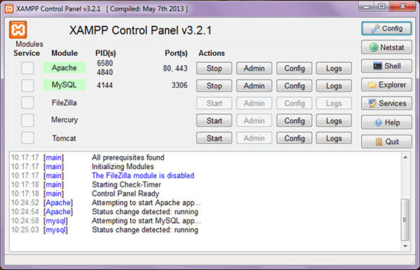 آموزش نصب XAMPP در ویندوز - بکندباز